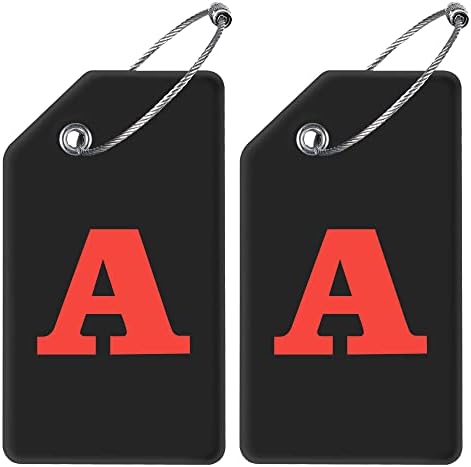 Amazon.com: Silicone Luggage Tag for Suitcase, Bag Tags for Backpacks ...