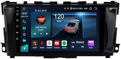 Amazon.com: ASURE 9 inch Car Stereo Radio for Nissan Altima V L33 2013 ...