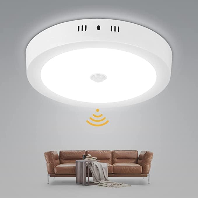 CHENBEN LED Ceiling Light 18W 6500K Motion Sensor Ceiling Light ...