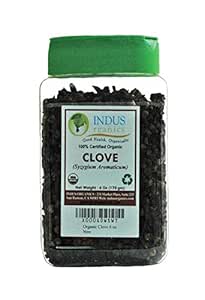 Amazon.com : Indus Organics Clove Whole, 6 Oz Jar, Premium Grade, Hand ...