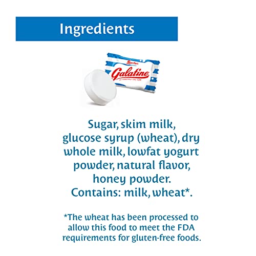 Sperlari Galatine Milk Candy Bags, Individually Wrapped Italian Tablets ...