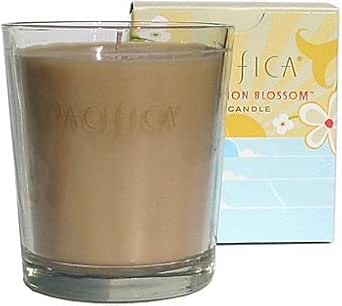 Amazon.com: Pacifica Malibu Lemon Blossom Soy Wax Candle : Home & Kitchen