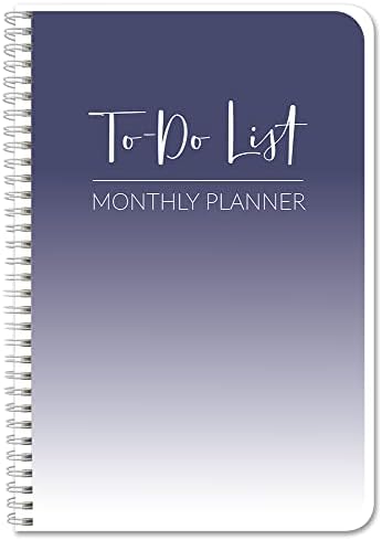 Amazon.com : BookFactory Monthly to Do List Planner/Weekly Task Planner ...