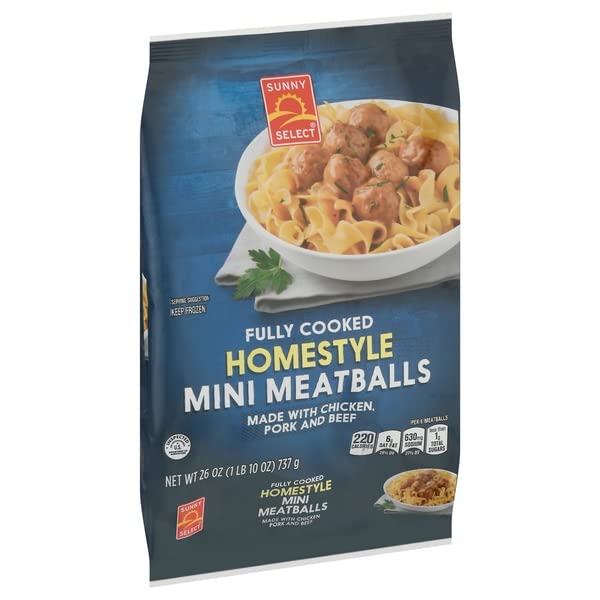 Amazon.com: Sunny Select, Meatballs Mini Homestyle, 26 Ounce : Grocery ...