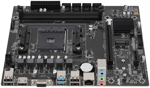Amazon.com: ATX Motherboard, A320 M ATX Support AM4 Socket A Series APU ...