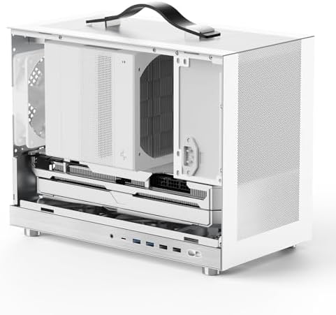 Amazon.com: Shiny Snake G300 16.8L MATX Mesh PC Case - ATX/SFX-L/SFX ...