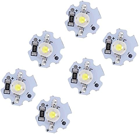 Amazon.com: 5V LED Chip Bulb, 25pcs White 1W High Power LED Lamp Beads ...