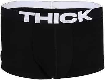 Andrew Christian THICK Boxer, Black, Small at Amazon Men’s Clothing store