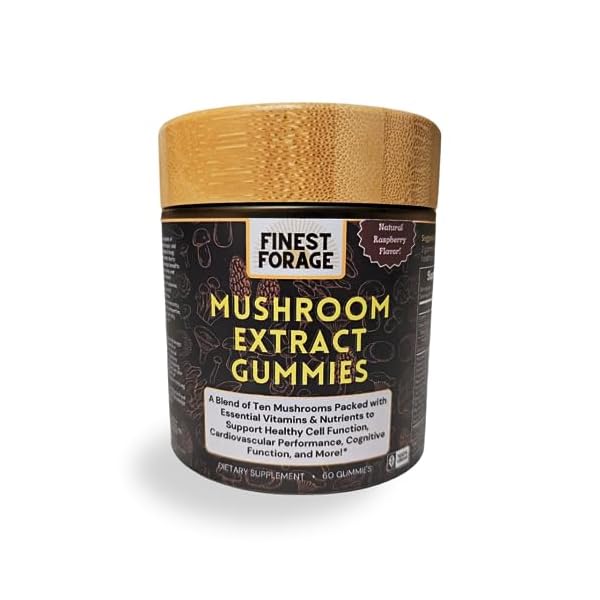 Finest Forage Ten Mushroom Extract Gummies (60 count) - Insect Gourmet ...