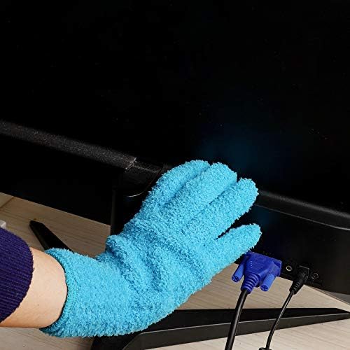 Amazon.com: 4 Pairs Microfiber Auto Dusting Cleaning Mittens Gloves ...