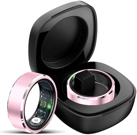 Yeforu Smart Ring Fitness Ring Heart Rate Monitor Sleep Ring Pedometer ...