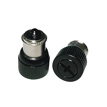 6Pcs PF11-M4-1 Black Non-loosable Pressure Riveting Screw Captive Panel ...