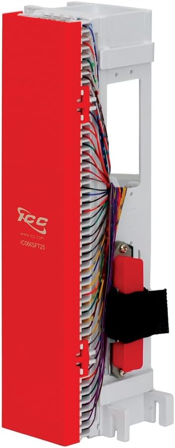 ICC 66 Block Telco 25PR Femenino : Amazon.com.mx: Electrónicos