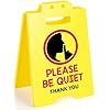 Amazon.com: MBL Office Be Quiet Sign - PLEASE BE QUIET, Bosses Day ...