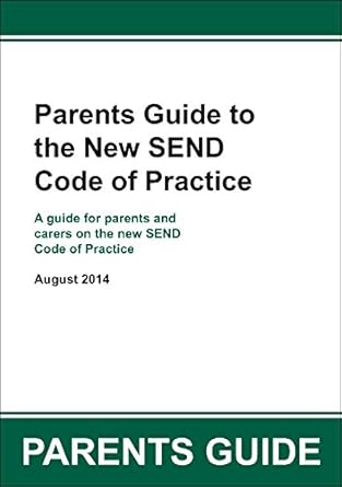 Parents Guide to the New SEND Code of Practice : Shurville Publishing ...