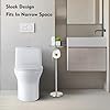 Amazon.com: Noonext Toilet Paper Holder Stand with Shelf, Freestanding ...
