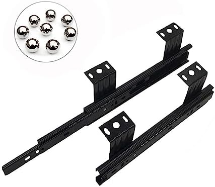 Sliding Keyboard Drawer Roller Bearing Runners Slides Under Desk ...