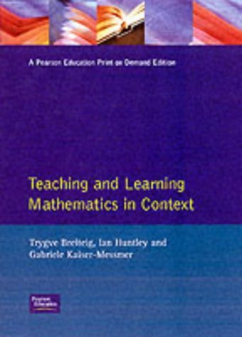 Amazon.com: Teaching and Learning Mathematics in Context (Mathematics ...