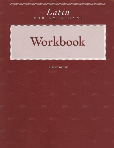 Amazon.com: Latin For Americans Workbook, Book 1: 9780026409162: Stille ...