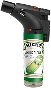 Amazon.com: Pickle Rick Lighter - Adjustable Powerful Flame - Locking ...