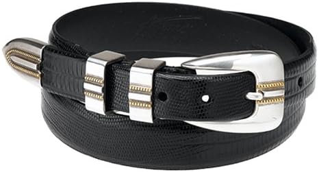 Tulliani Men's Teju Italian Leather Belt, Black, 32 at Amazon Men’s ...