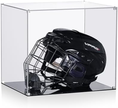 Amazon.com: MaiiTiproll All Clear Acrylic Helmet Display Case, Assembly ...