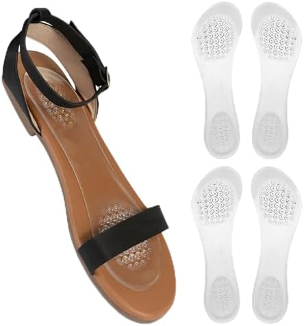Amazon.com: 2 Pairs High Heel Inserts Women, Self-Adhesive Gel Sandal ...