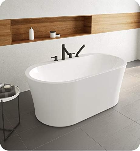 Fleurco BZLI6731-18 Opus Libretto Grande Acrylic Freestanding Bathtub ...