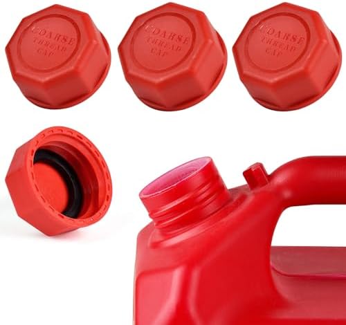 Amazon.com: Gas Can Cap, Gas Can Cap Replacement (2 kits-Red), High ...