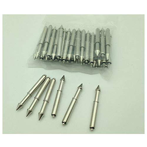 50 Pcs Length 44mm x 5mm Tip Diameter Cone Shape Arrow Tip Spring ...