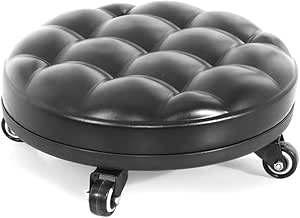 Amazon.com: Low Rolling Stool with Wheels,Pedicure Stool, Roller Seat ...