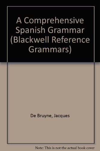 『Comprehensive Spanish Grammar』｜感想・レビュー - 読書メーター