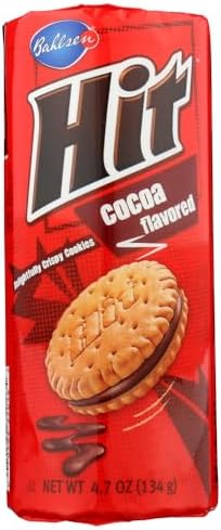 Amazon.com: Bahlsen Hit Cocoa Creme Cookies ( 150 g ) : Grocery ...