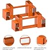 Amazon.com : Homydom Firewood Log Storage Rack Bracket Kit with Screws ...