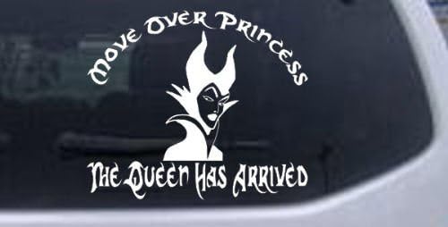 Amazon.com - White-Move Over Princesses The Queen Has Arrived Funny ...