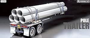 Whybee 56310 Tamiya Pole Trailer for T Truck 1/14th R/C Radio Control ...