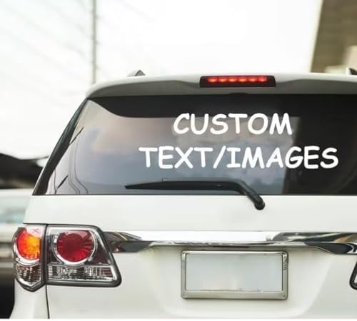 Amazon.com - Personalize Your OWN Windshield Decal - Custom Vinyl ...