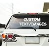 Amazon.com - Personalize Your OWN Windshield Decal - Custom Vinyl ...