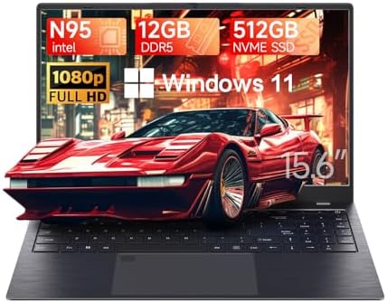Amazon.com: AEEZO Laptop Computer, 15.6 inch Laptop, 1366 * 768 IPS ...