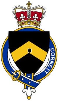Amazon.com: Cornett or Cornay England Family Crest Coat of Arms Mouse ...