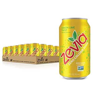 Amazon.com : Zevia Zero Calorie Soda, Lemon Lime Twist, 12 Ounce Cans (Pack of 24) : Grocery ...