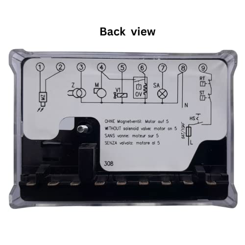 TradeProvider TF 834.3 Oil Burner Control Box Flame Resistant ...