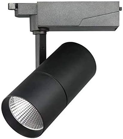 VRCT 30 Watt LED Track Spot/Focus Light with Black Metalic Body (Warm ...