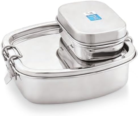 Buy JVL Stainless Steel Leakproof Lunch Box for Kids, Single Layer ...