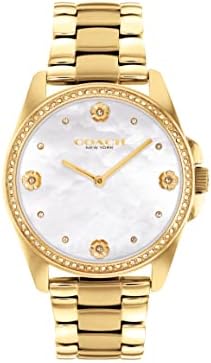 Amazon | [コーチ] 腕時計 GREYSON 14504143 レディース ゴールド | 腕時計 | ファッション 通販