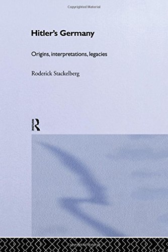 Amazon.com: Hitler's Germany: Origins, Interpretations, Legacies ...