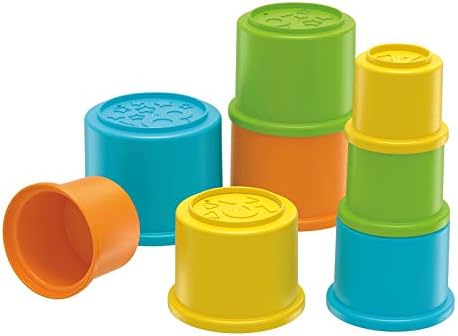 Fisher-Price Plastic Stacking Cups ( Multicolor ) : Amazon.in: Toys & Games