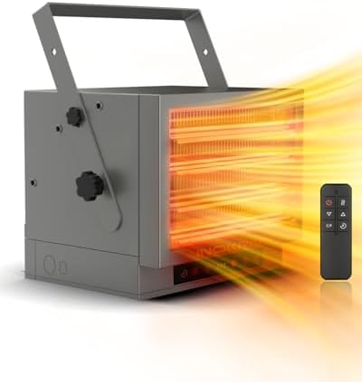 Amazon.com: Electric Garage Heaters for Indoor Use, 1500W/750W Ceiling ...