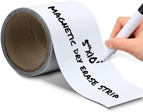 Amazon.com : Magnetic Strip, Magnetic Tape, Magnet Tape, Magnet Roll ...