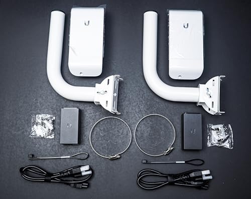 Amazon.com: Wireless Bridge Ubiquiti LOCOM5 PRE-CONFIGURED, Bundle of 2 ...